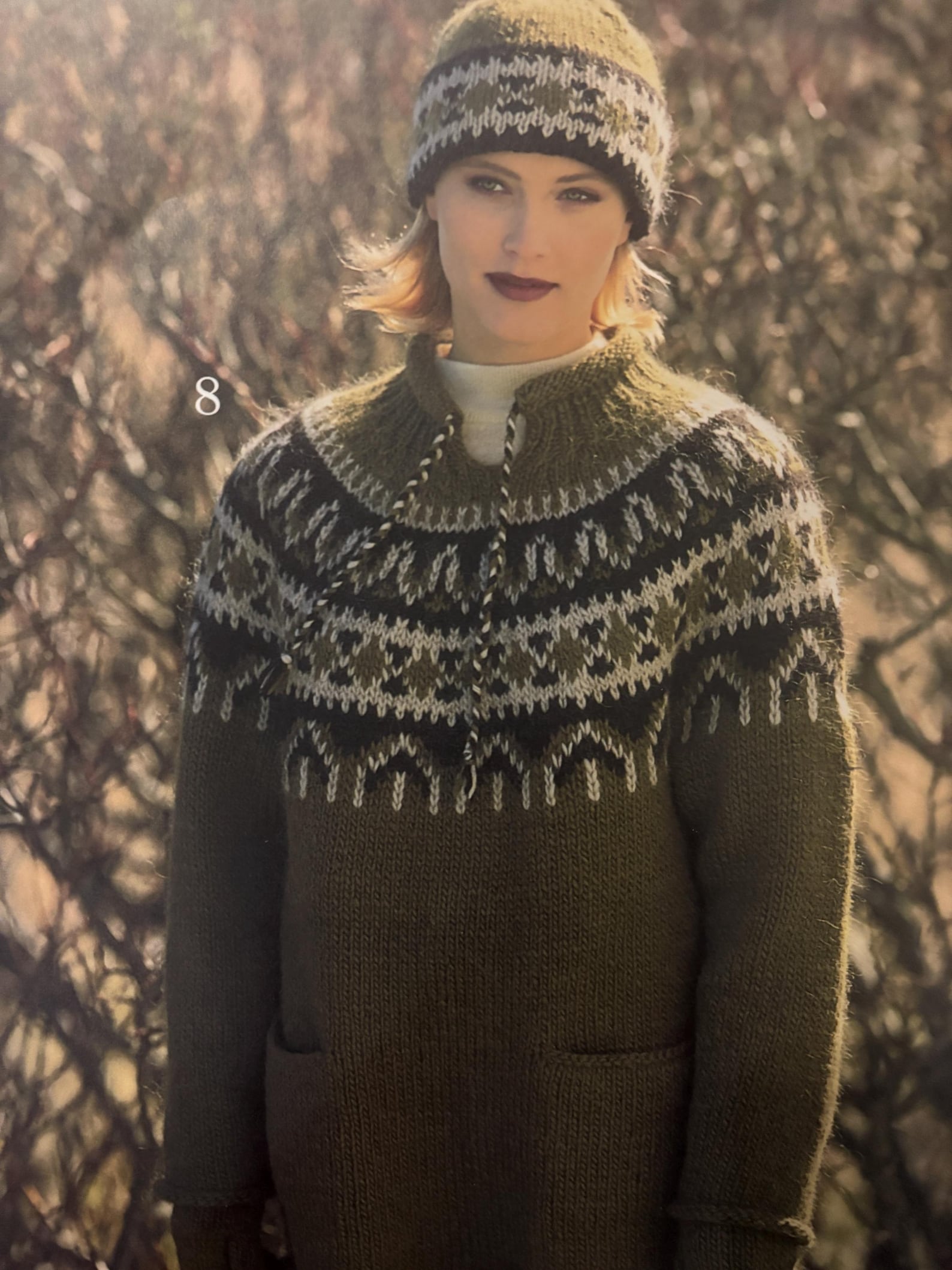 Vintage Lett-lopi Istex Unisex Fair Isle Icelandic Sweater and Hat ...