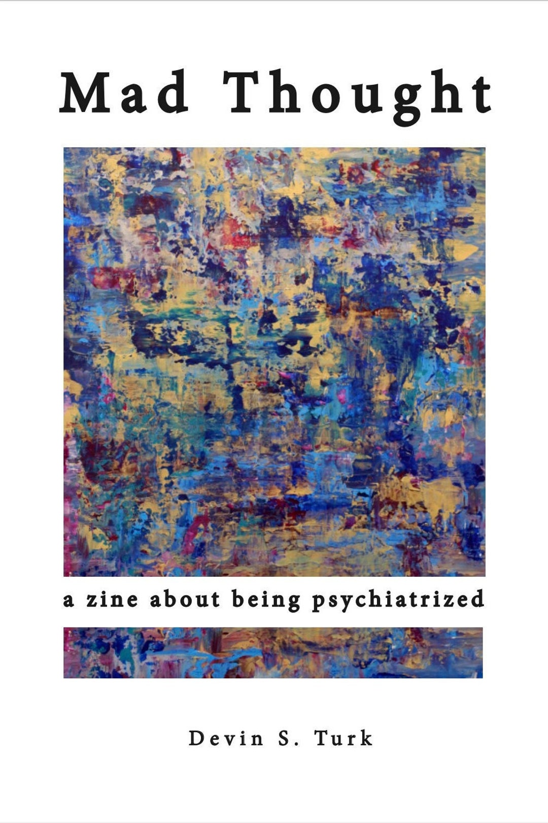 DIGITAL PDF, Mad Thought: a Zine About Being Psychiatrized - Etsy