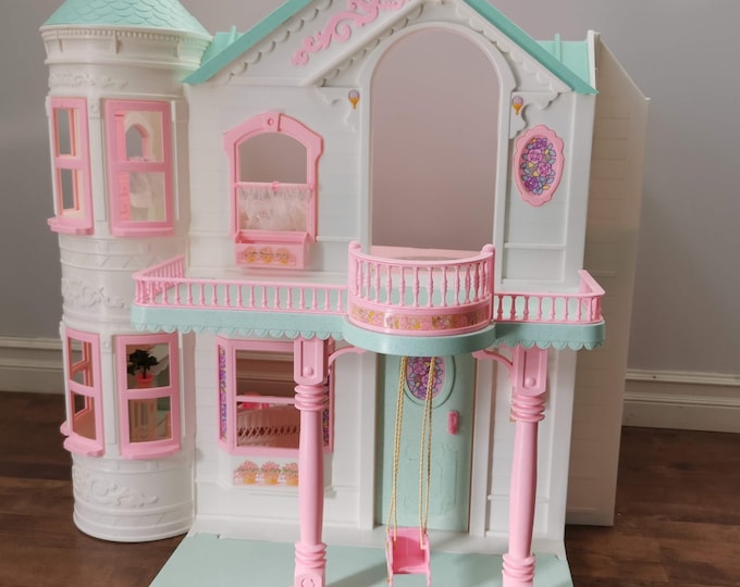 Vintage Victorian Barbie Deluxe Dream House 1998 #18638 (mattel) - Etsy