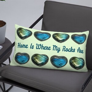 Funny Rock Collector Meme Pillow Colorful Mineral Art Home - Etsy