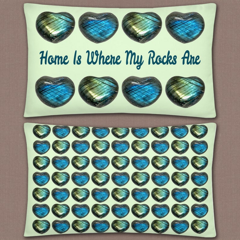 Funny Rock Collector Meme Pillow Colorful Mineral Art Home - Etsy