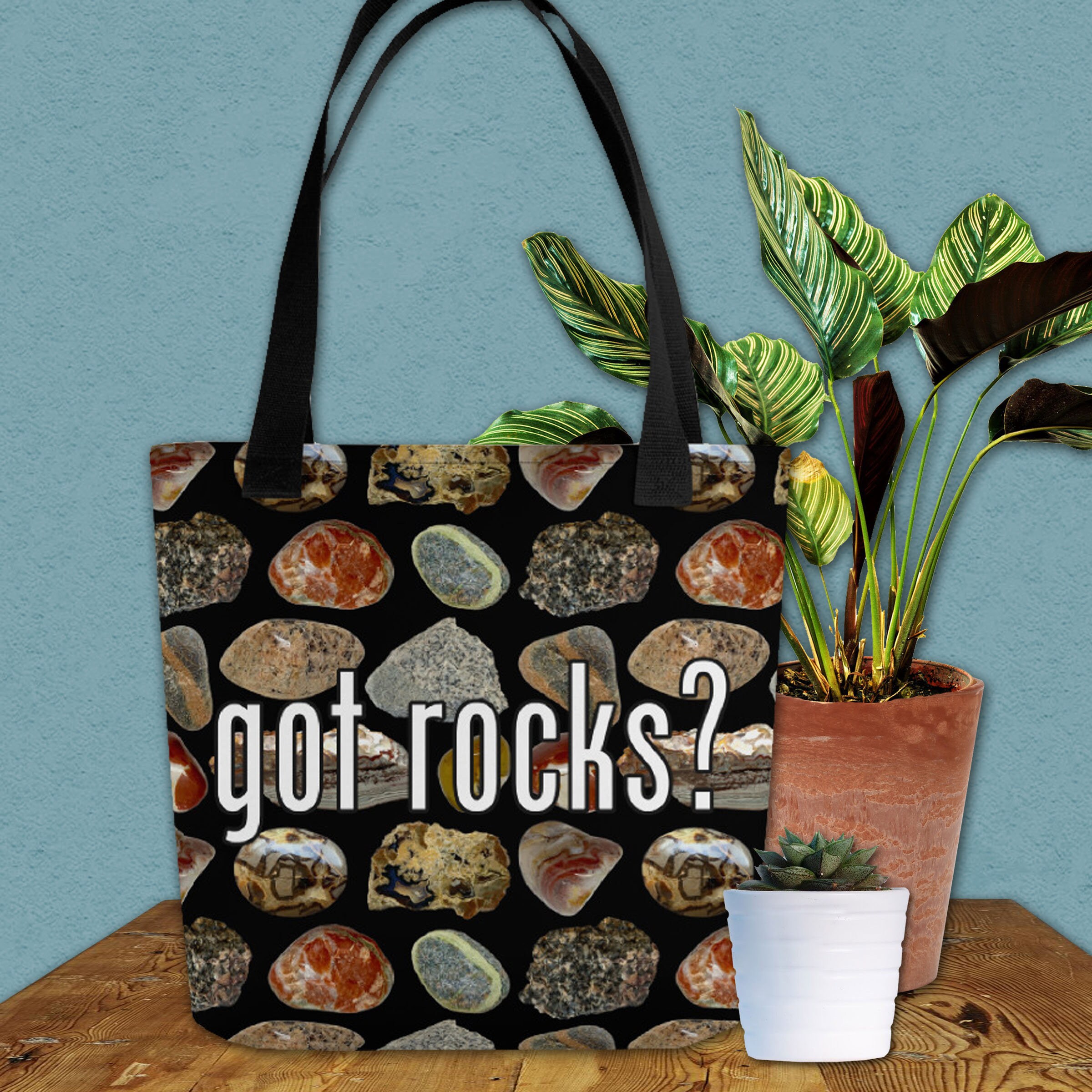 Rock Collector Tote Bag Got Rocks Funny Rockhound Geologist - Etsy