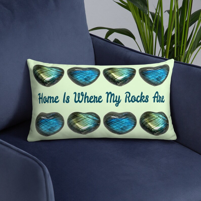 Funny Rock Collector Meme Pillow Colorful Mineral Art Home - Etsy