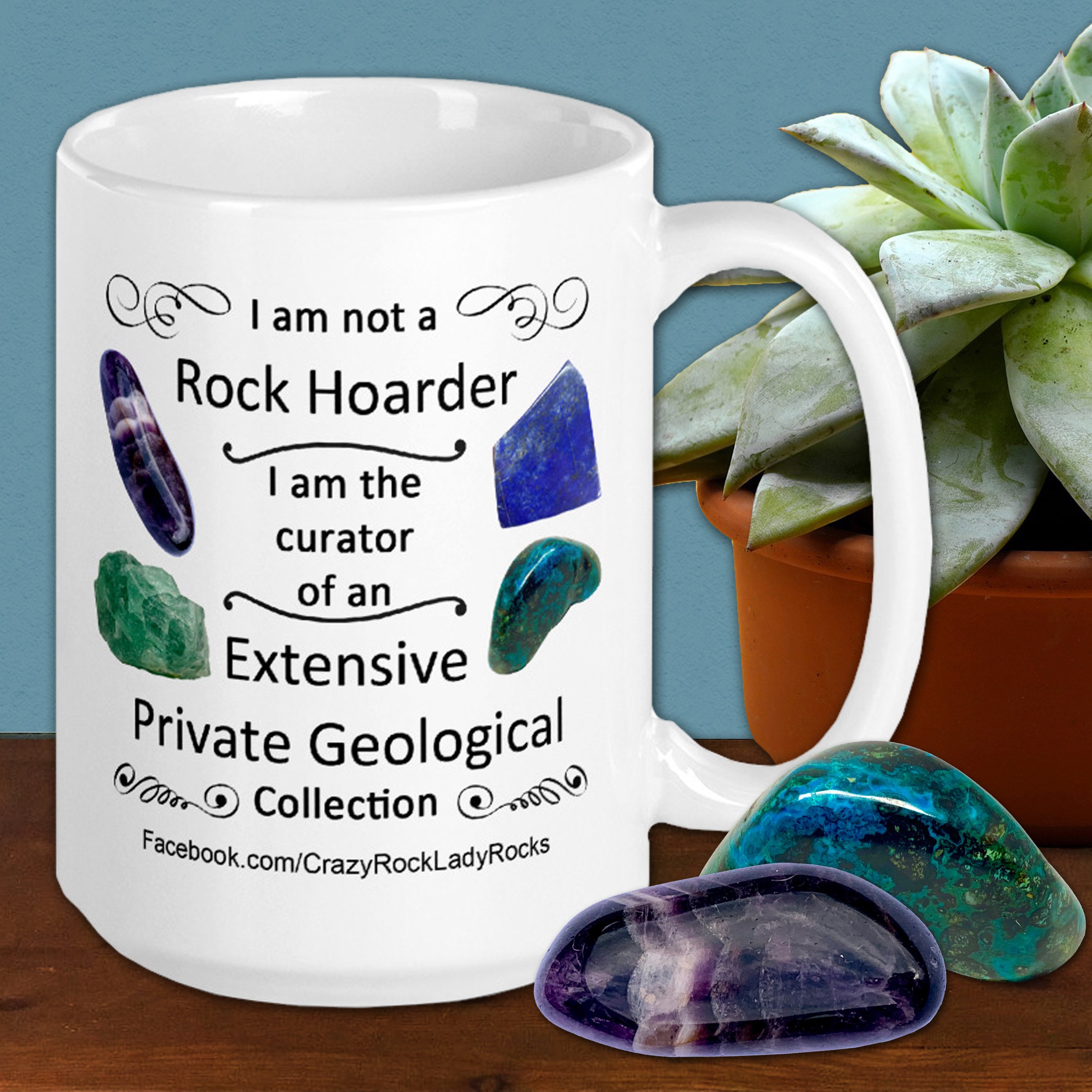 Humorous rock hoarder mug funny rockhound meme mug rock - Etsy.de
