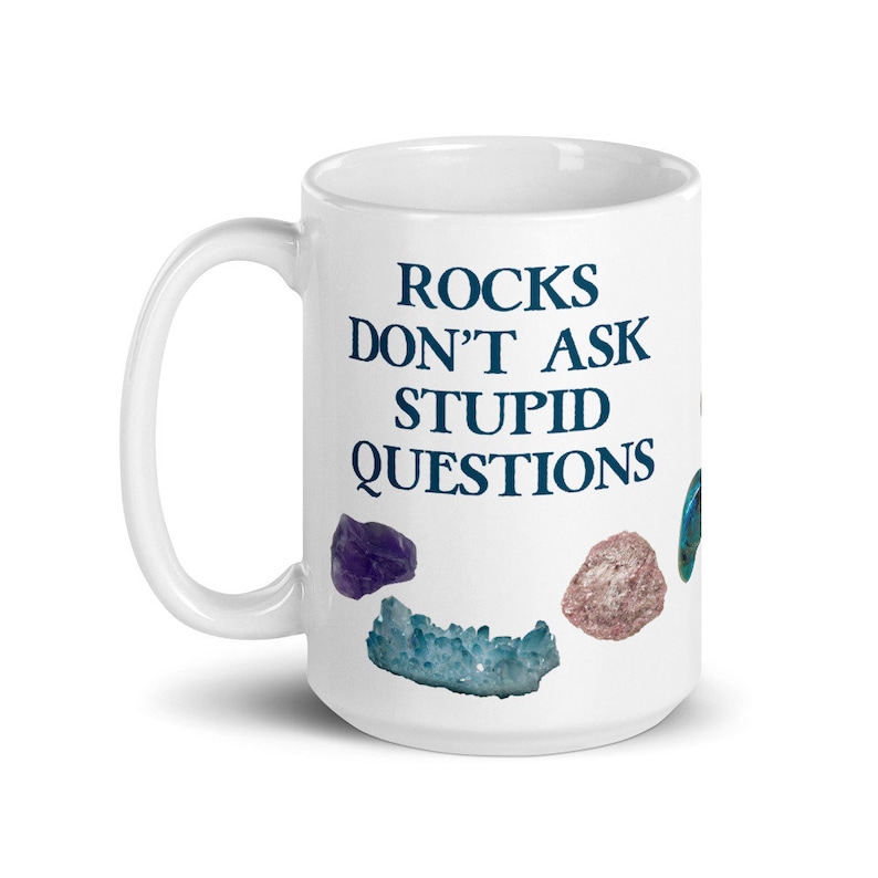 Funny Rockhound Meme Mug Gift for Rock Collectors and Mineral | Etsy