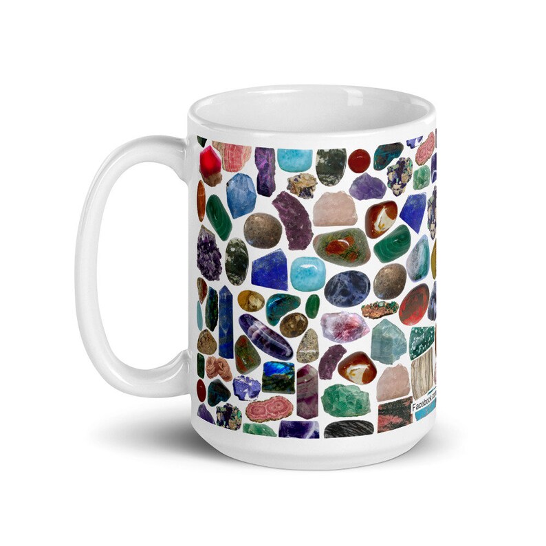 Beautiful Rocks & Crystals Mug Gift for Rock Collectors - Etsy