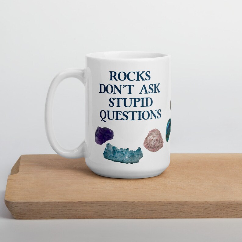 Funny Rockhound Meme Mug Gift for Rock Collectors and Mineral | Etsy