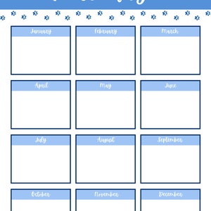 PTA/PTO Custom Yearly Planner Canva Template - Etsy