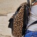 Handmade Leather Backpack: Leopard Print School Bag - Etsy
