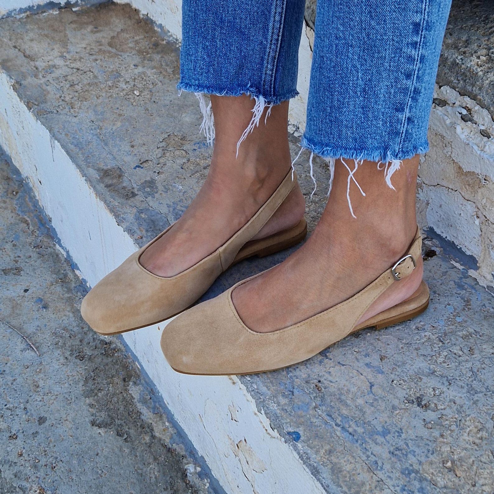 Handmade Suede Mules: Black Leather Slippers With Buckle - Etsy