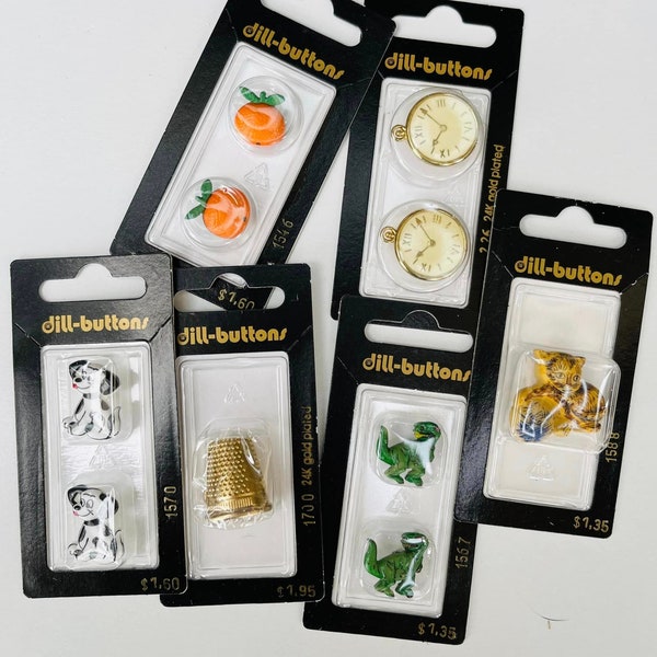 Dill Buttons - Etsy
