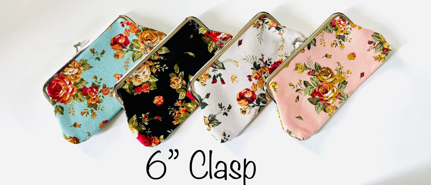 Old-fashioned Floral Clasp Wallets - Etsy