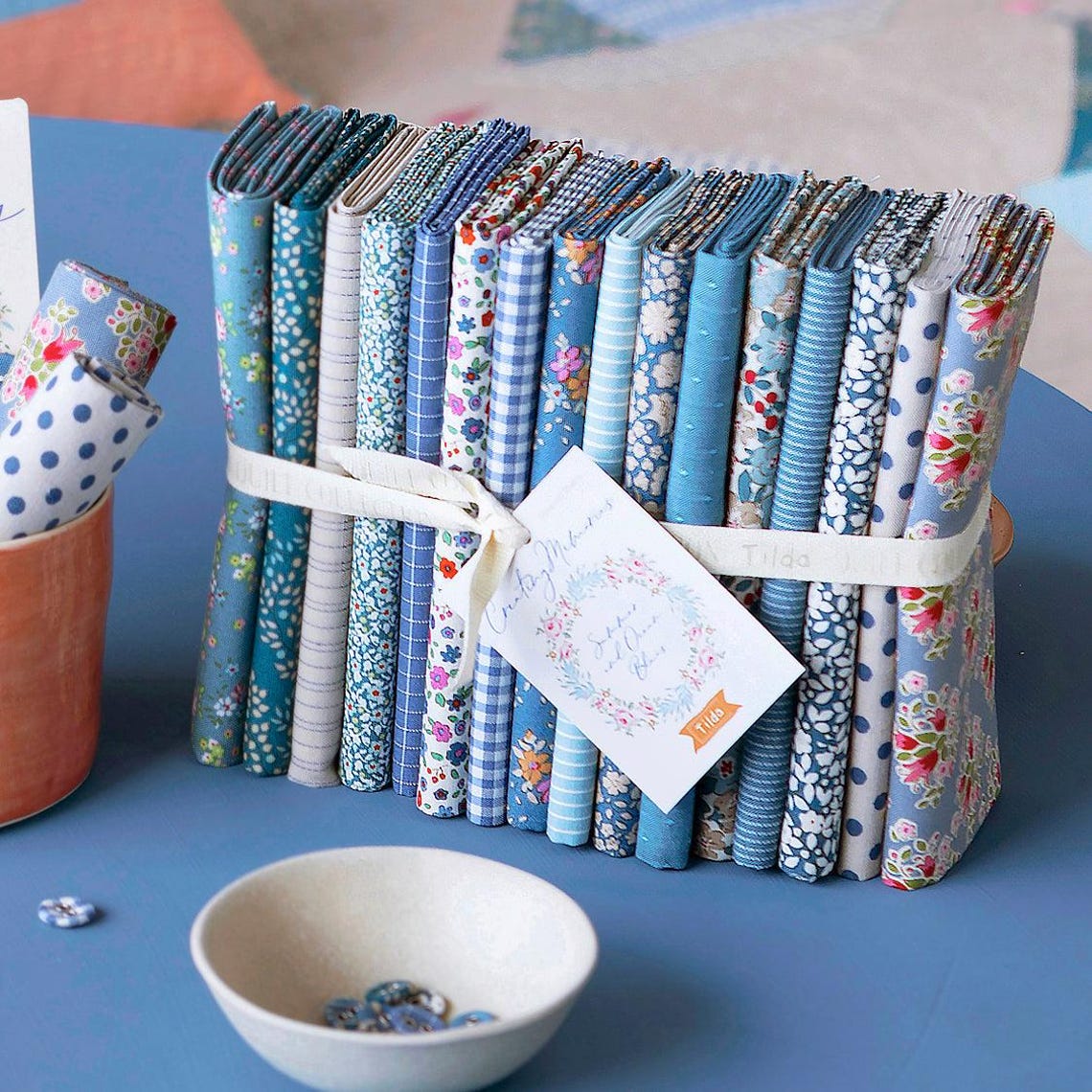 New! Tilda CREATING MEMORIES Fat Quarter Fabric Bundle - Choose Your ...