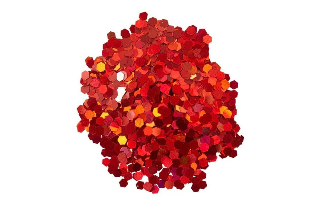 Confetti "candy Apple" Red by Fun Stampers Journey Confetti Elements - Etsy