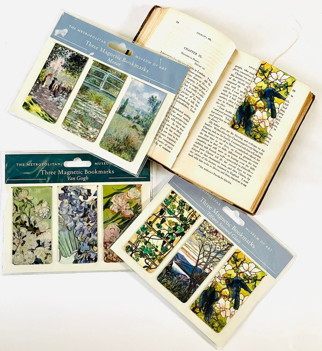 Set of 3 Bookmarks Metropolitan Museum of Art - Etsy