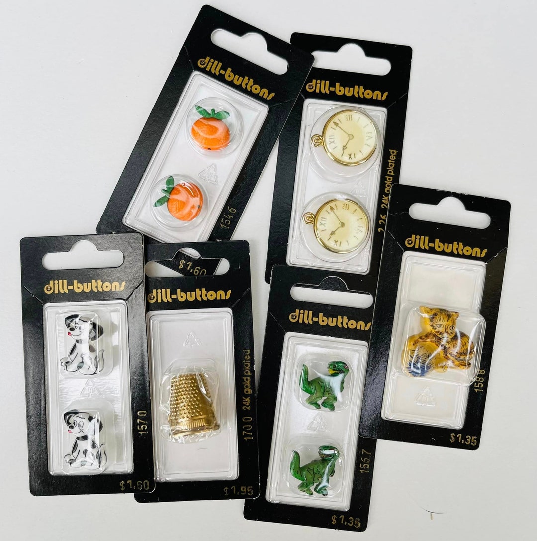 German Dill Buttons - Select a Style! - Etsy