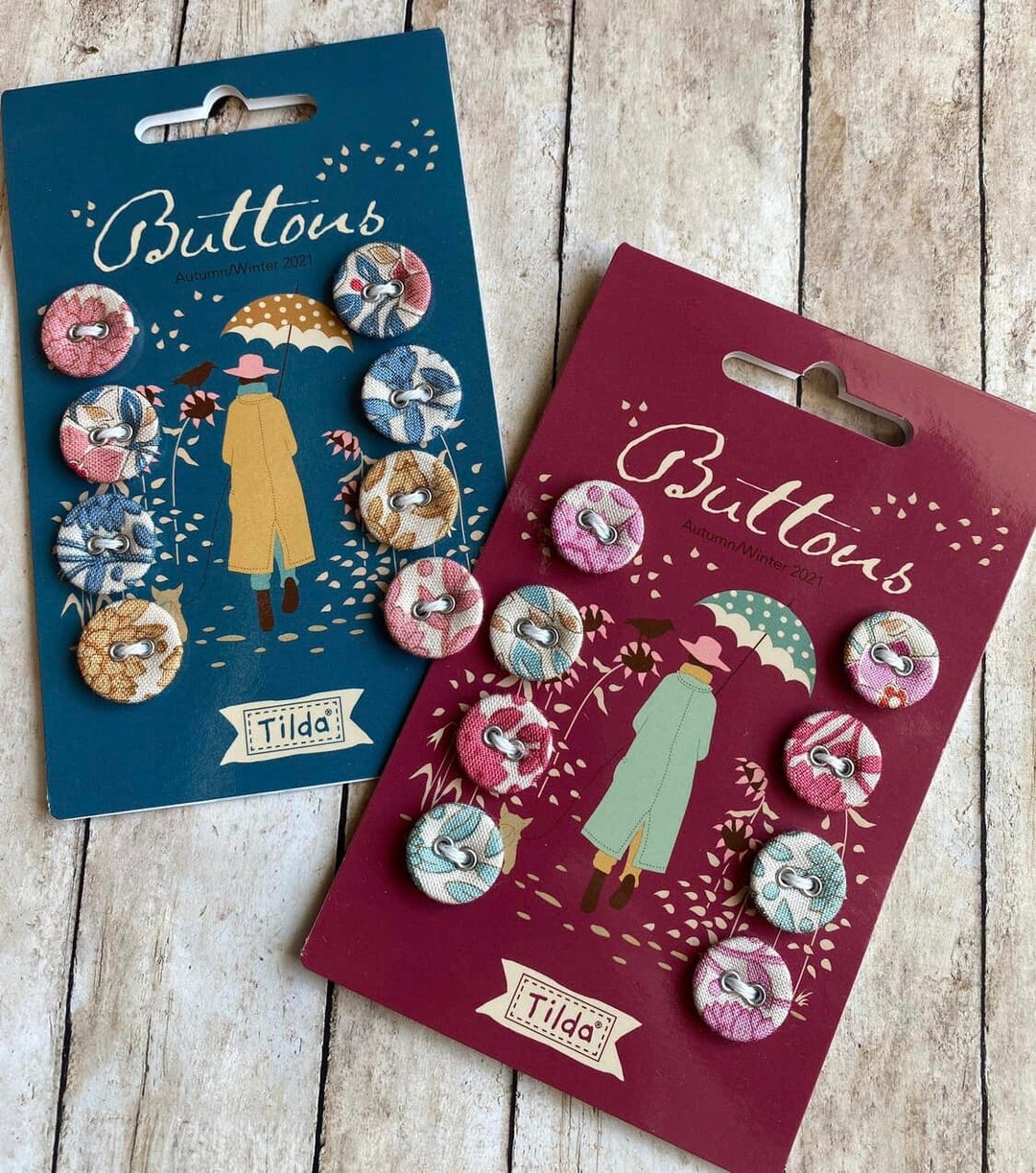 Tilda windy Days Buttons 2021 RARE OOP - Etsy