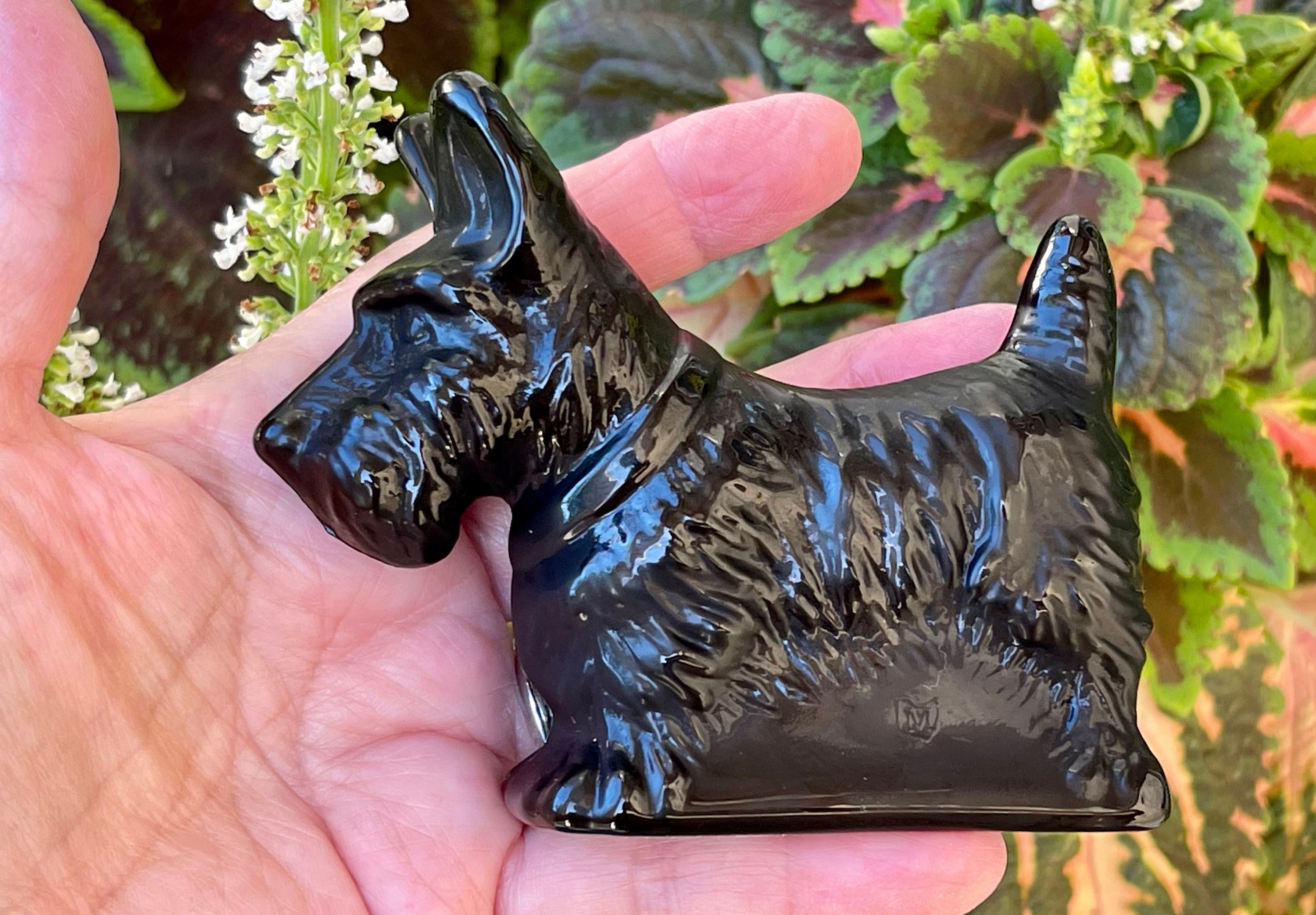 Mosser Glass SCOTTIE DOG Choose Your Color - Etsy