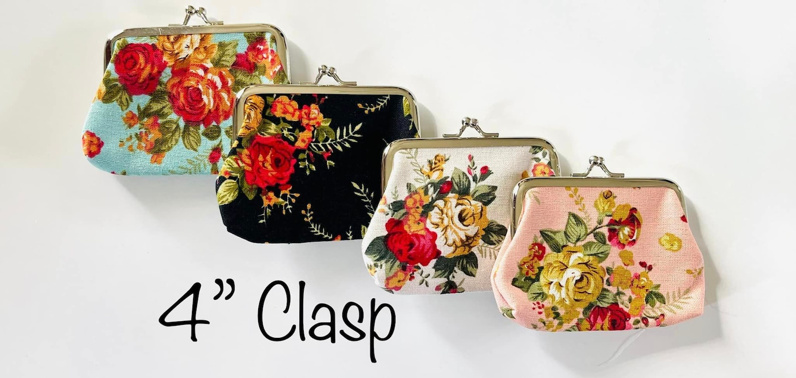 Old-fashioned Floral Clasp Wallets - Etsy