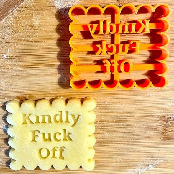 Rude Cookie Cutters Set of 4 - Etsy