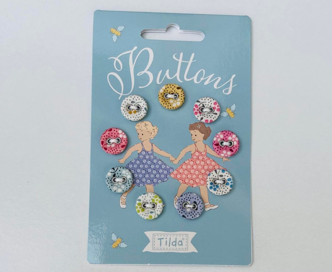 Tilda "meadow Basics" Buttons - Etsy