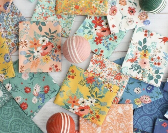 LADY BIRD - Fat 8th Bundle by Crystal Manning for Moda - Etsy
