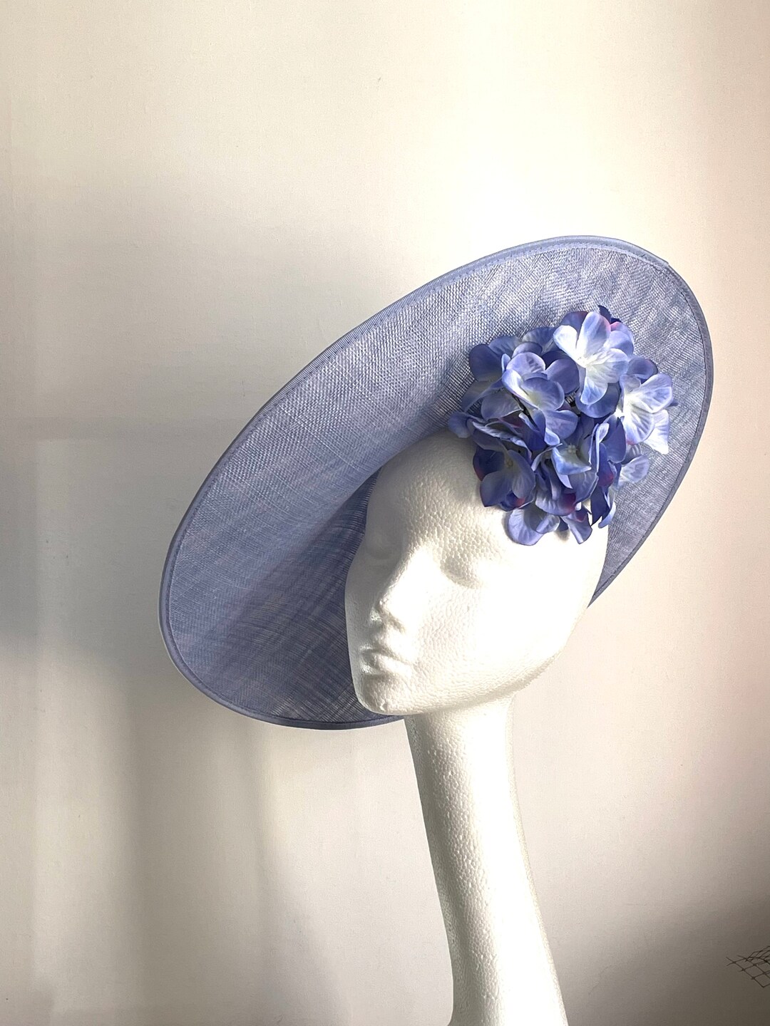 Royal Ascot Hat, Periwinkle Mother of the Bride Hat, Lavender ...