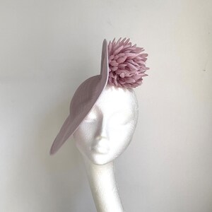 Lilac Disc Hat, Lilac Wedding Hat, Lilac Royal Ascot Fascinator Hat ...