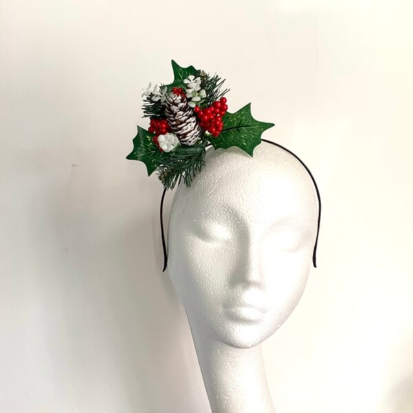 Christmas Fascinator - Etsy
