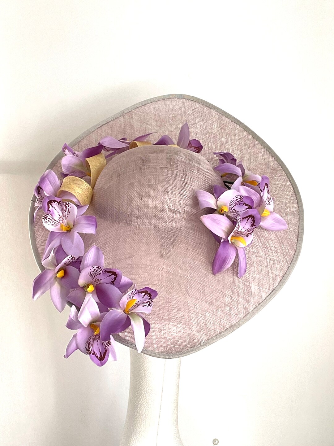 Lilac Fascinator Hat, Lilac Mother of the Bride Hat, Lilac Wedding Hat ...