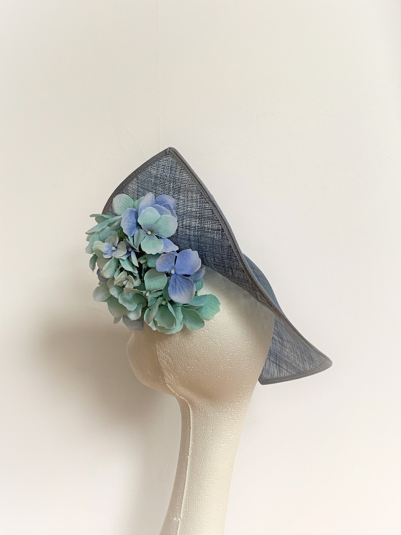 Pale Blue Saucer Disc Hat, Pale Blue Fascinator Wedding Hat, Light Blue ...