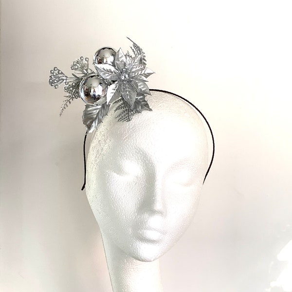 Christmas Fascinator - Etsy