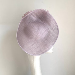Lilac Disc Hat, Lilac Wedding Hat, Lilac Royal Ascot Fascinator Hat ...