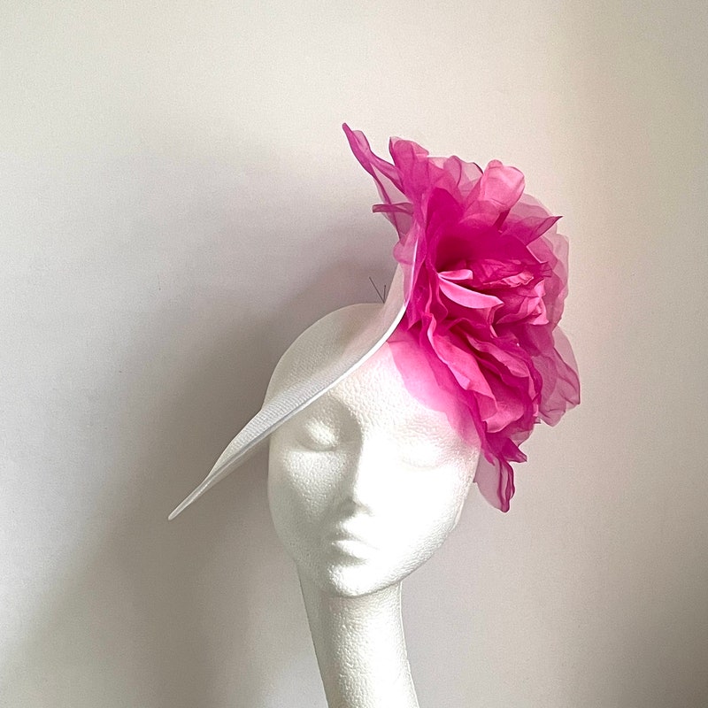 Pink Flower Hat - Etsy