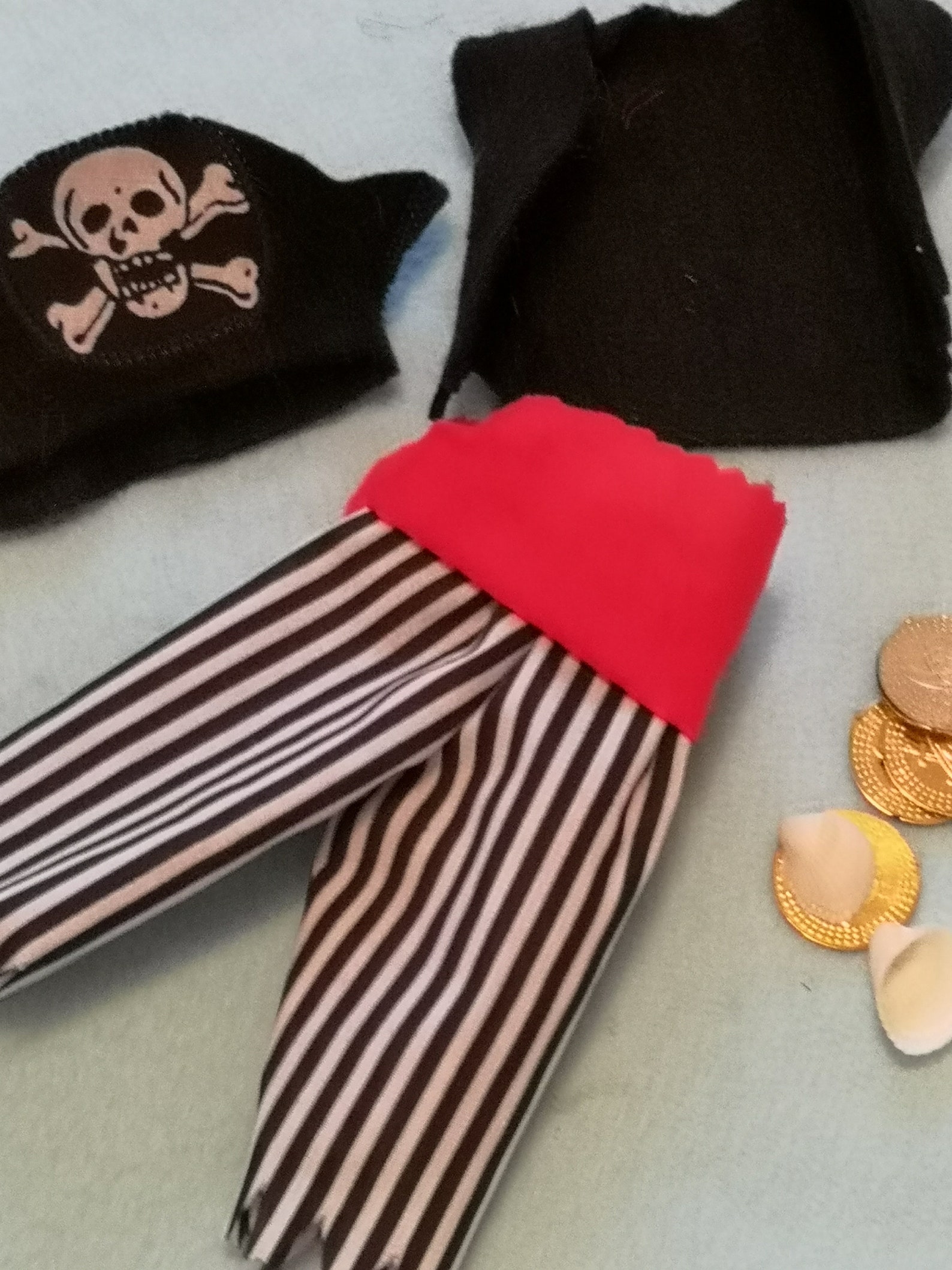 Elf pirate outfit elf prop elf clothes clothes for elves | Etsy
