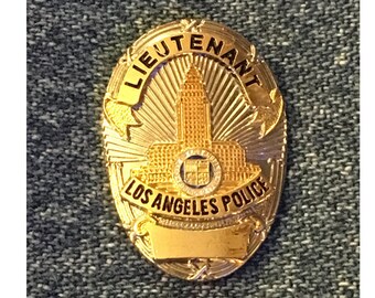 Lapd Badge 714 - Etsy