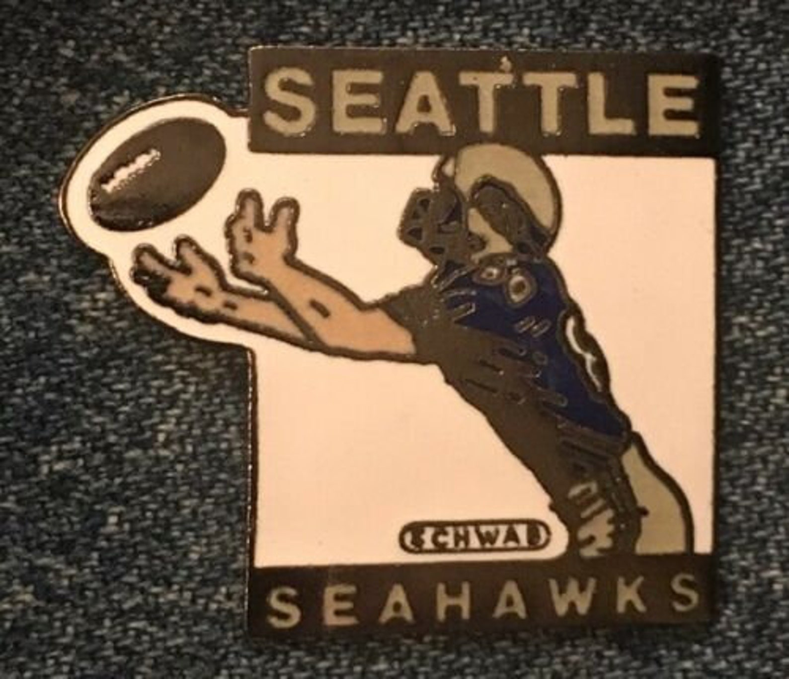 1989 Seattle Seahawks Lapel Pin NFL Sponsor: Charles Schwab - Etsy UK