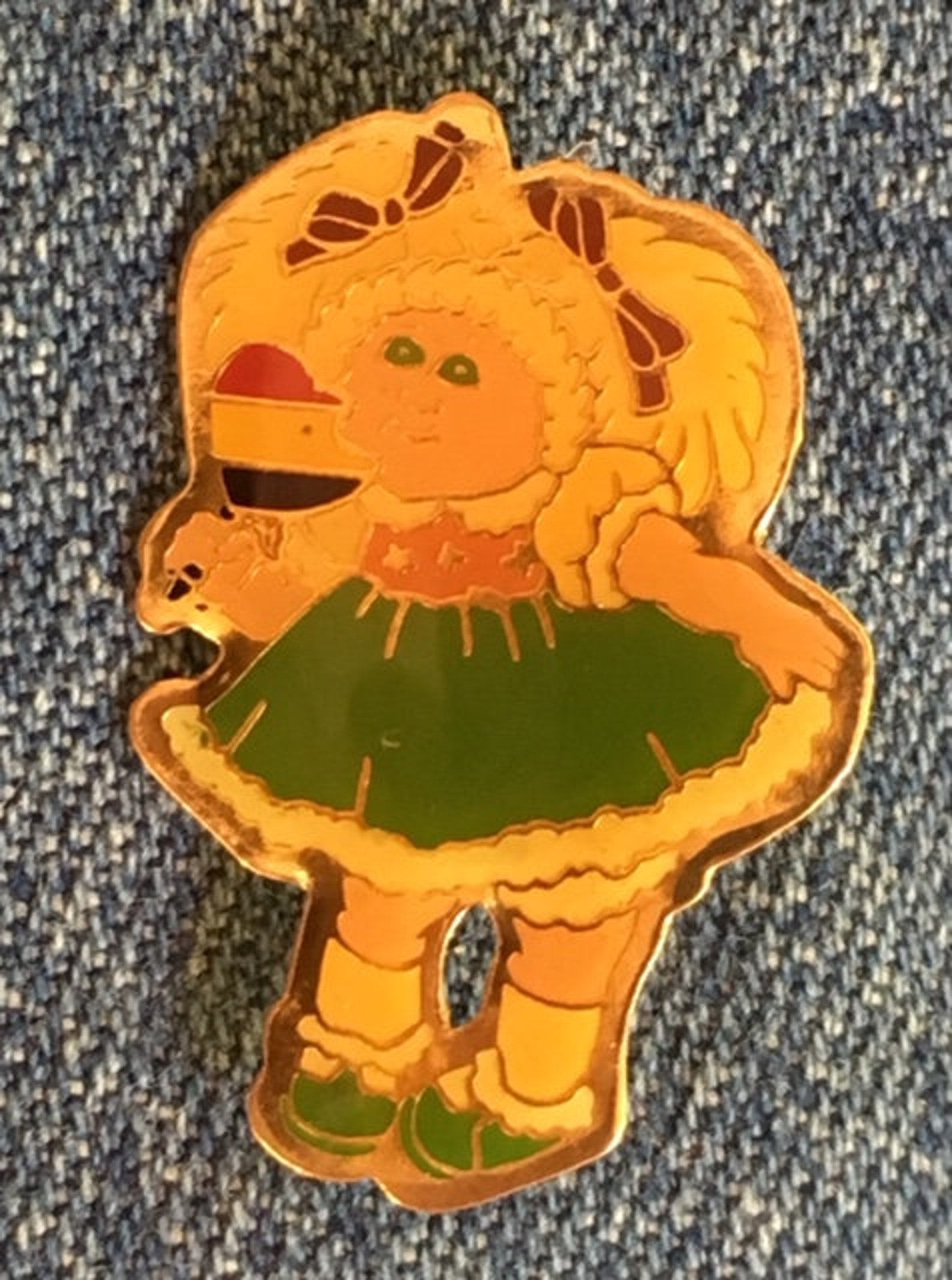 Cabbage Patch Doll Brooch Pin Set of 3 © 1983 OAA Inc. | Etsy