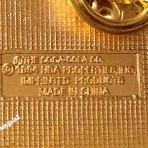 Seattle Supersonics Pin~nba~coca Cola~coke~vintage 1994 by Imprinted ...