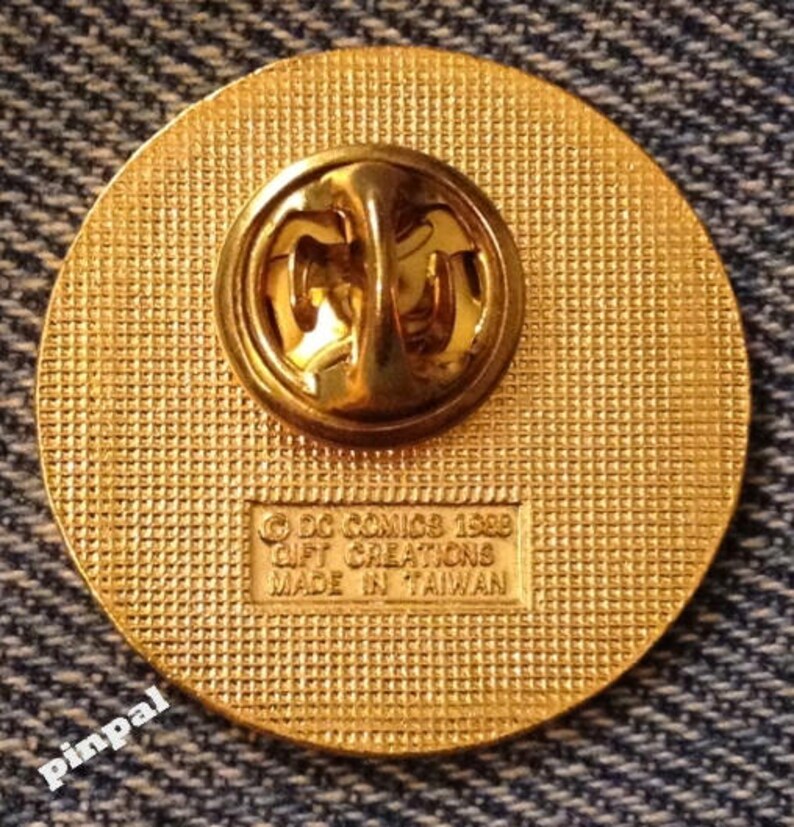 DC Comics Batman Pin Gotham Police Spotlight Logo Vintage - Etsy