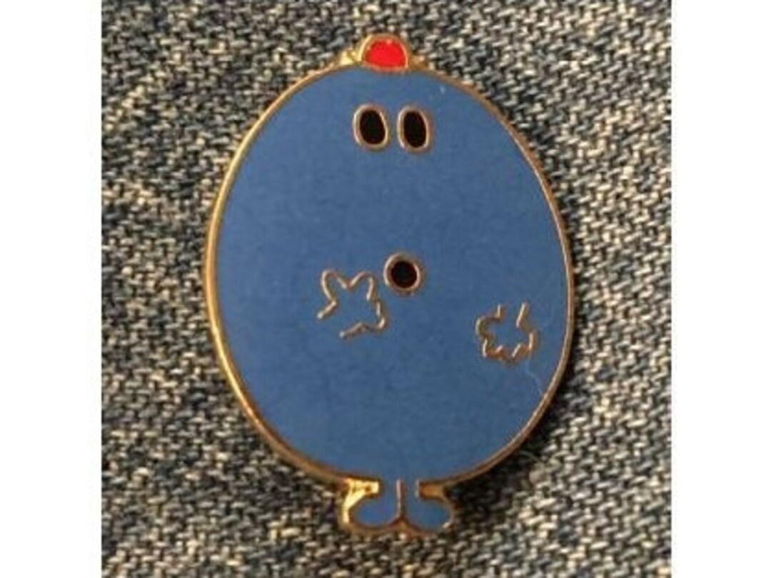 Mr. Forgetful Brooch Pin ~ From Mr. Men Series by Roger Hargreaves ~ 80 ...
