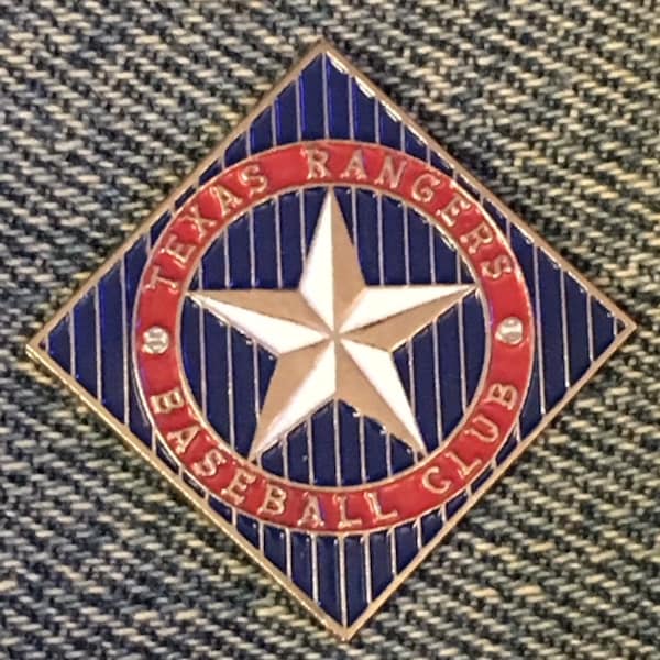 Texas Rangers Baseball Pin - Etsy