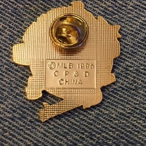 1997 First Game Played at Turner Field ~ Lapel Pin ~ Atlanta Braves Vs ...