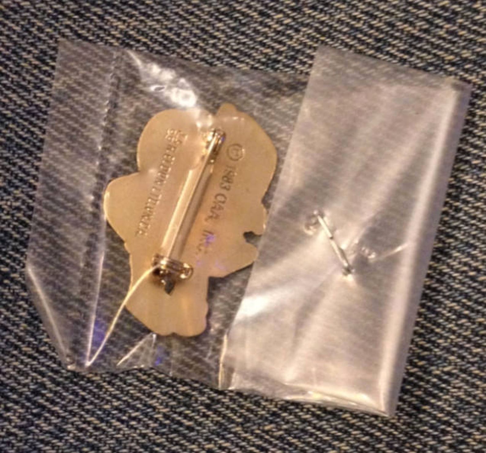 Cabbage Patch Doll Brooch Pin © 1983 OAA Inc. Green Dress - Etsy