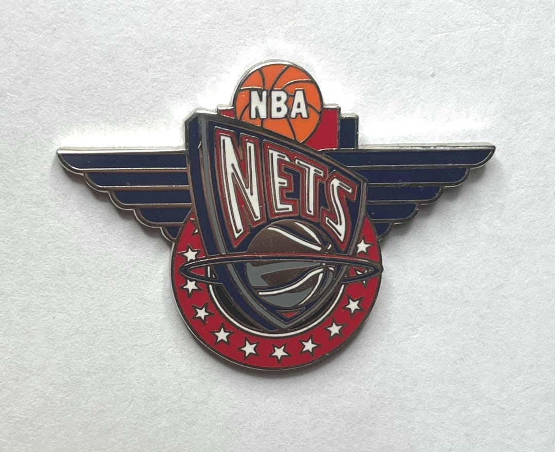New Jersey Nets Pin ~ NBA ~ Basketball ~ Vintage 1997 by Peter David ...