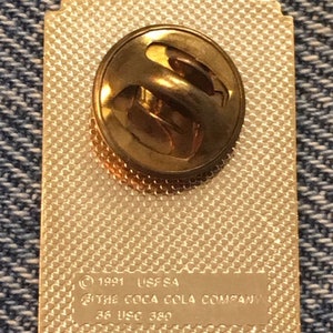 USFSA Logo United States Figure Skating Ice Skating Pin Coca Cola Coke ...