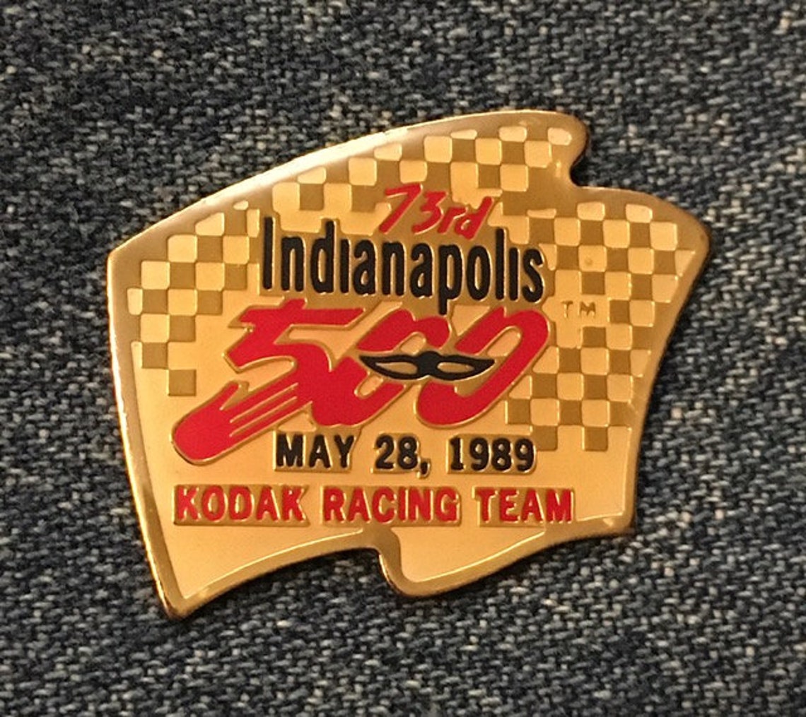 Kodak Racing Team Pin Lot of 2 1989 Indy & 1994 NASCAR | Etsy