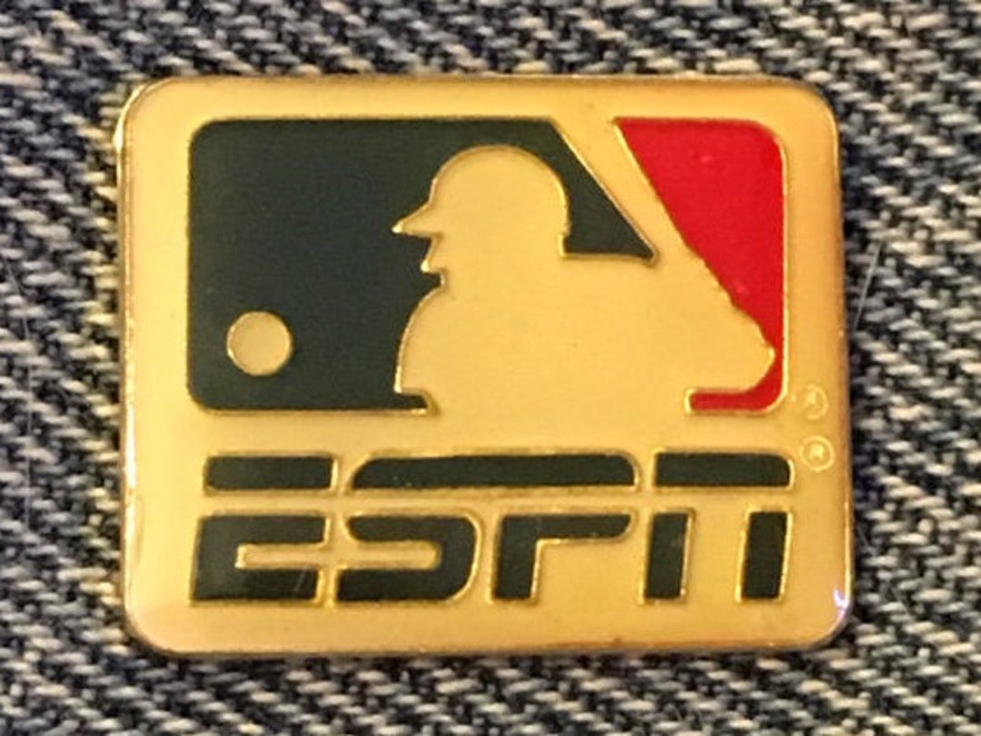 ESPN ~ Major League Baseball ~ MLB Logo ~ Media ~ TV ~ 1992 Vintage - Etsy