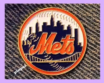 Mets Pin - Etsy