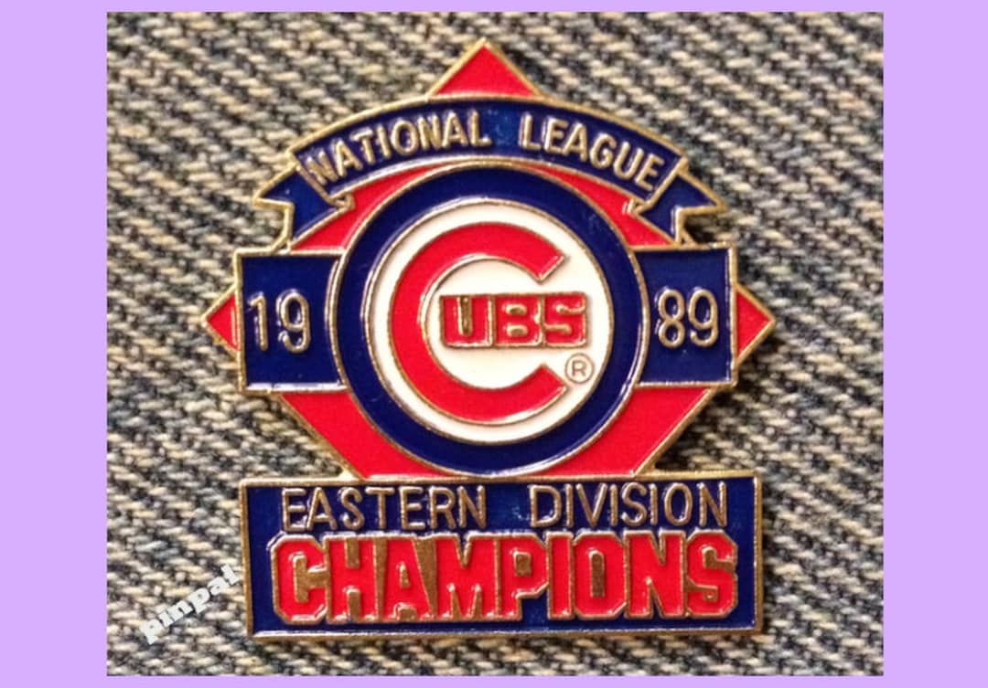 1989 Chicago Cubs Pin~national League Eastern Division Champions~mlb ...